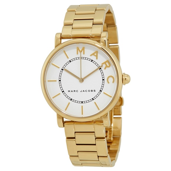 Marc Jacobs | Accessories | Marc Jacobs Womens Roxy Goldtone Stainless ...